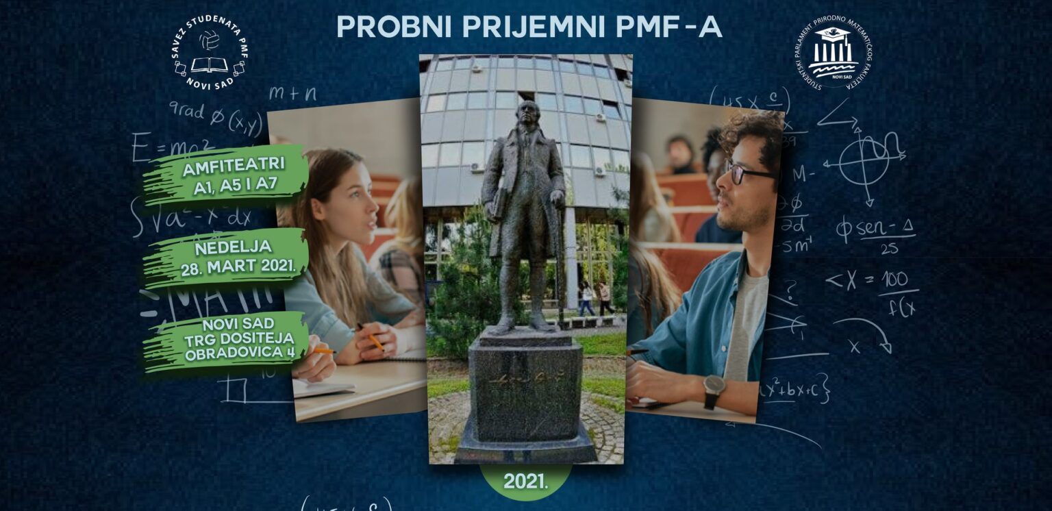 Probni prijemni za buduće studente – Odsek za informatiku