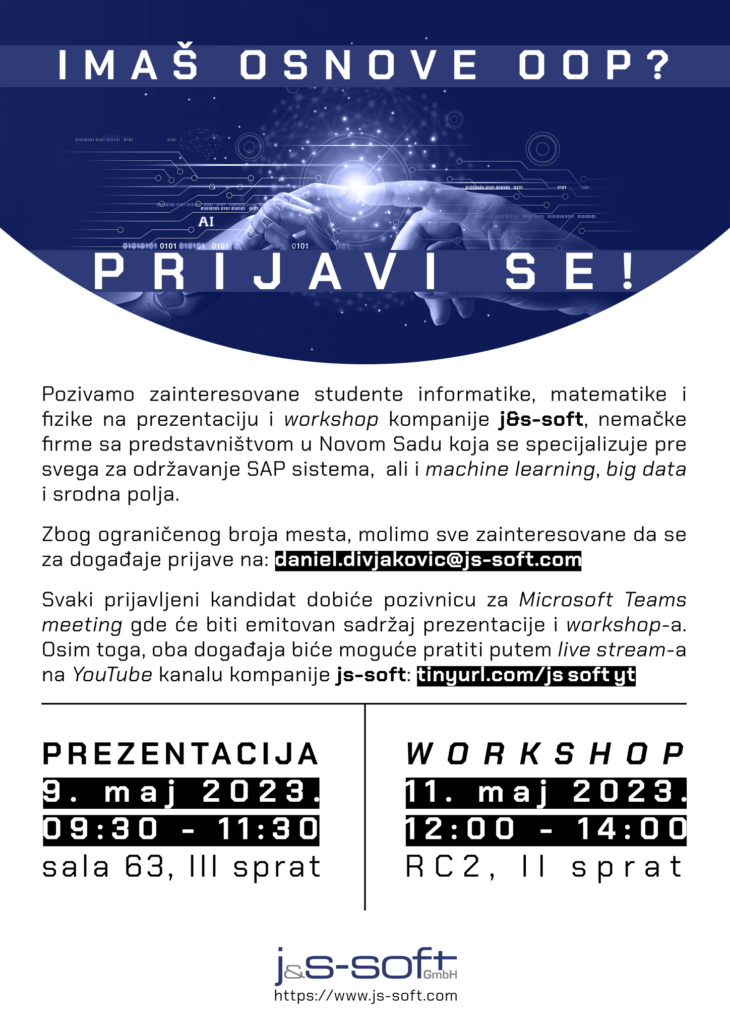 j&s-soft Balkan – Odsek za informatiku